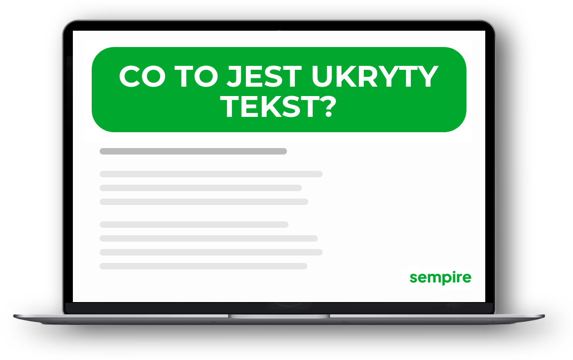 Ukryty tekst co to jest - hidden text, co oznacza, jaka jest definicja ...