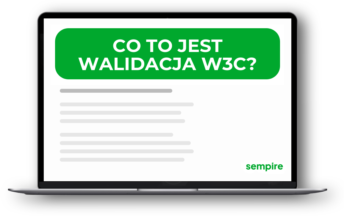 Walidacja W3C co to jest - W3C Markup Validation Service, co oznacza, jaka jest definicja ...