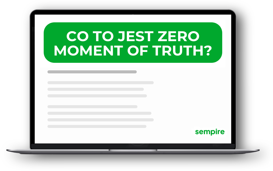 Zero Moment of Truth (ZMOT) co to jest - Zerowy Moment Prawdy, co ...